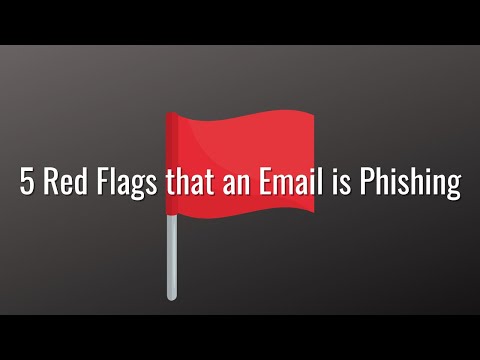 5 Red Flags that an Email is Phishing