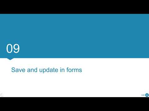 BPM course: 3. Advanced Automation | Save and update in forms 3.02 09