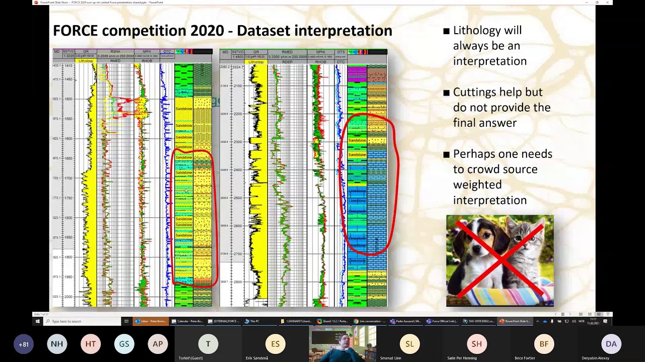 Webinar: Force 2020 summary well log seismic competition