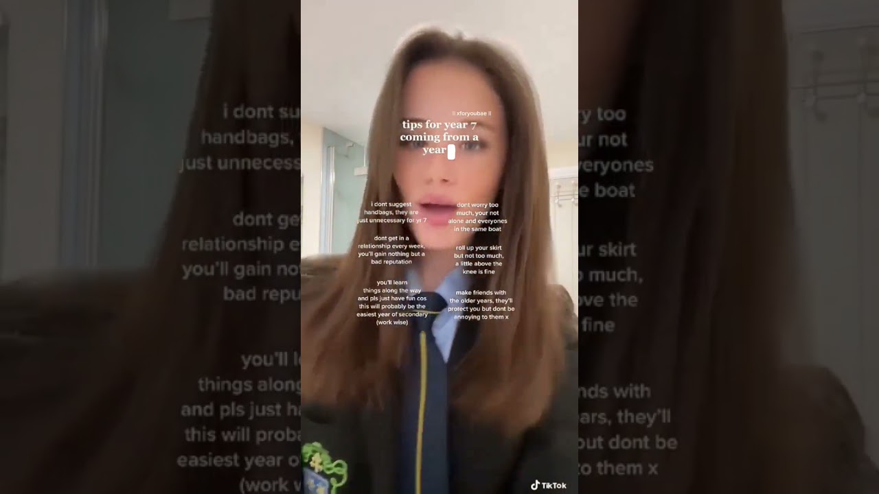 tips for  year 7👀 #lolabekka #aesthetic #tips #advice #school #year
