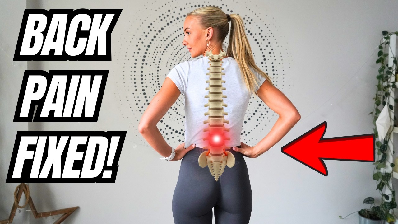 Do these 6 exercises for INSTANT LOWER BACK PAIN RELIEF | Physio led