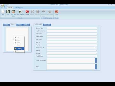Simple Contact & Address Book Software