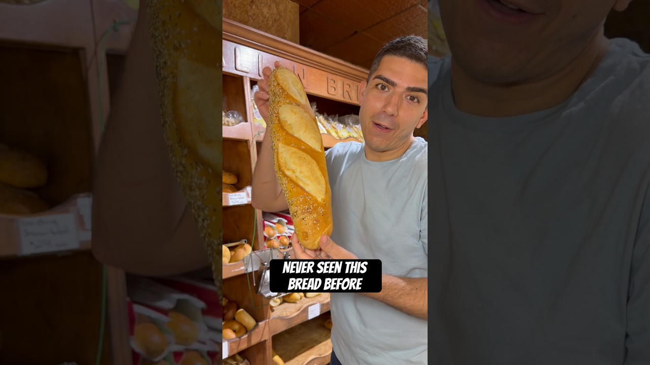I never seen this kind of bread until now! #italianbread #bread
