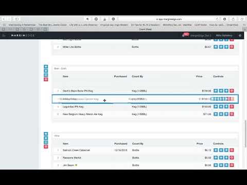 Taking Inventory Series with MarginEdge: Organizing Count Sheets VIDEO 2