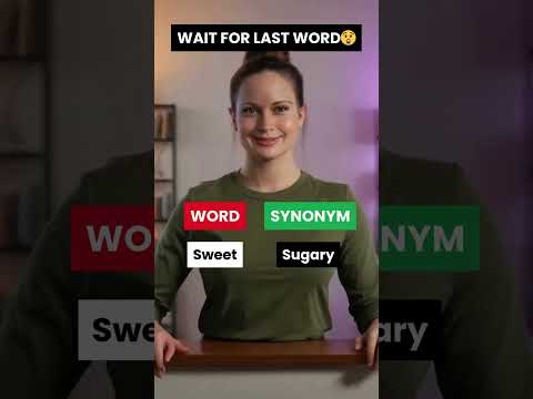 Must know English Vocabulary Synonyms