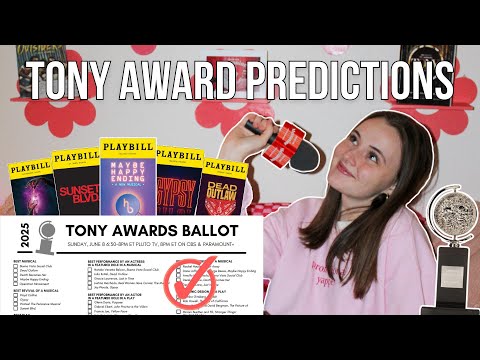 My HONEST Tony Award Predictions
