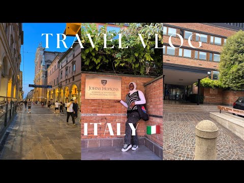 Travel Vlog: Moving to Italy for School (Johns Hopkins University SAIS Europe 2022 🇮🇹)