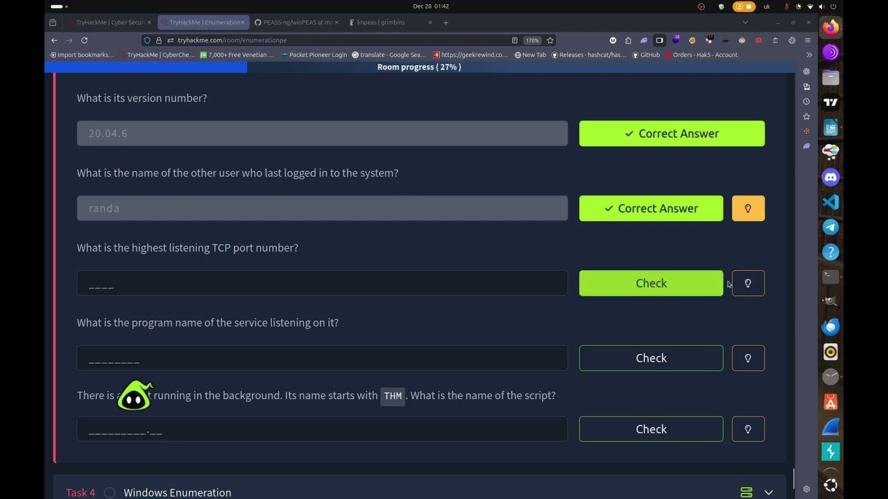 Enumeration TryHackMe WalkThrough