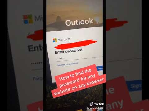 The easiest way to find password for any website