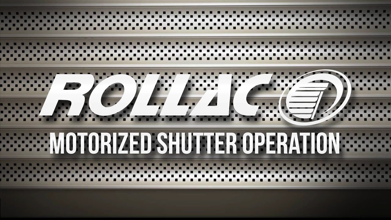 motorized shutter operation