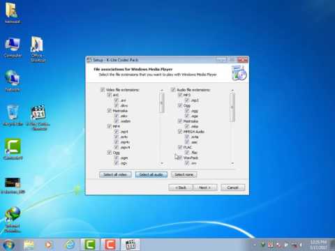 how to setup K Lite Codec Pack 790 Full
