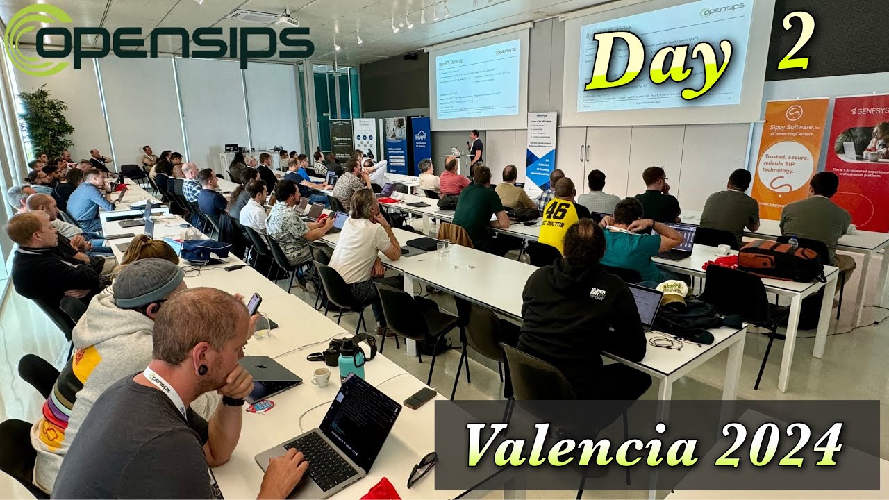 OpenSIPS Summit 2024 in Valencia, Day 2