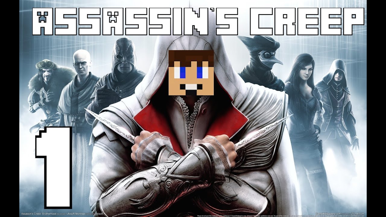 ASSASSINS CREED .. No Creep?! EP01 Parkour Master! (Minecraft Map)