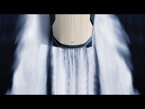 Aston Martin AM37 speedboat by Quintessence Yachts