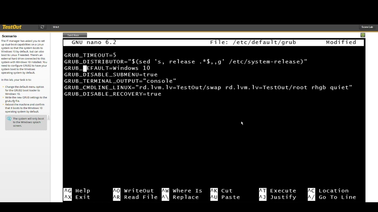 4.2.5 Configure Dual Boot