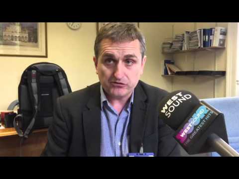 NHS D&G Chief Executive, Jeff Ace, on Darataigh closure.