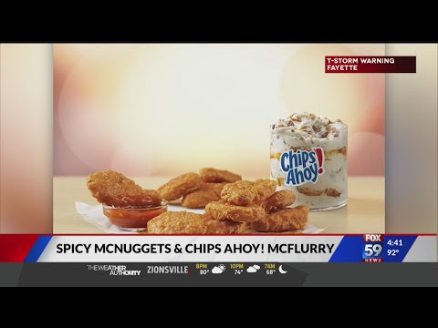 New menu items announced at McDonald's