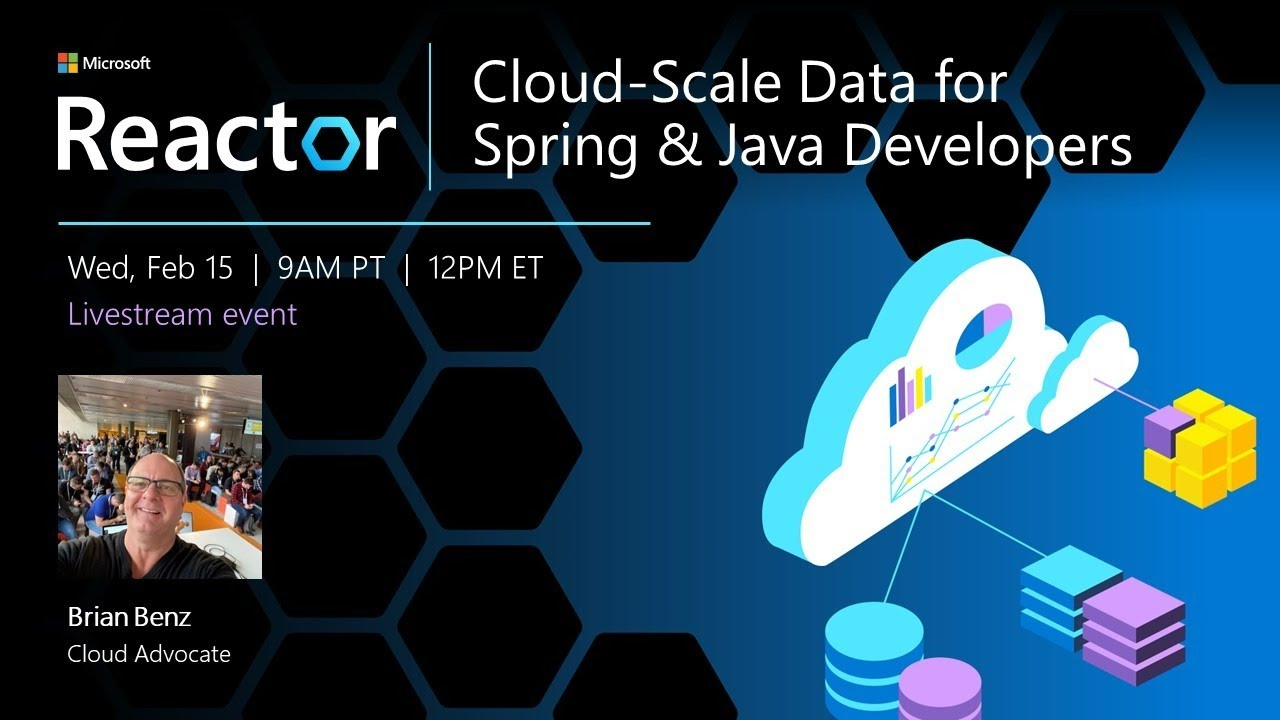 Cloud-Scale Data for Spring & Java Developers