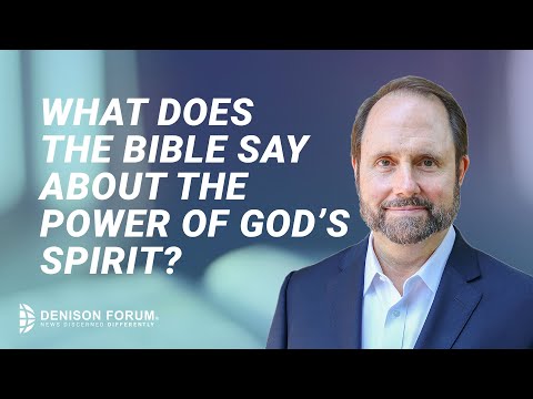 What does the Bible say about the power of God's Spirit?
