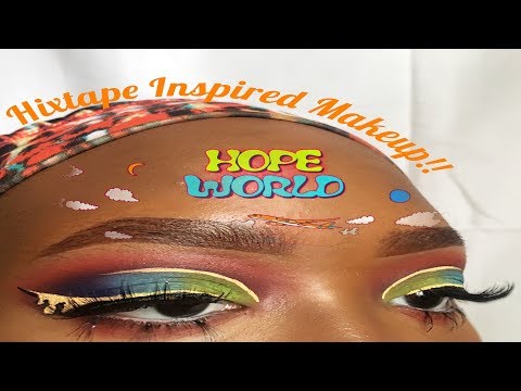WATCH ME: "HOPE WORLD" HIXTAPE INSPIRED MAKEUP LOOK | Lola Balogun