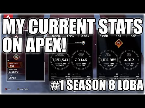 Drehix Apex Stats Video! Current #1 Season 8 Loba Stats - Apex Legends