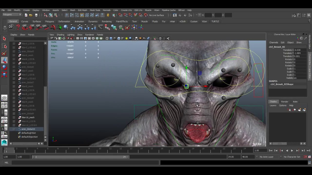 Realistic Aliens Rig