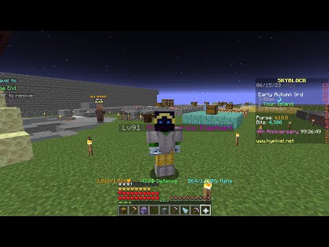 Crimson Isle Questline Part 1: Magzie Plays: Ironman Profile On Hypixel Skyblock! EP:57