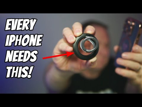 This is the best ring holder and stand for iPhones. SYNCWIRE for MagSafe Ring Holder Review
