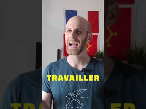 SAY THIS INSTEAD OF "TRAVAILLER" - Everyday French #shorts