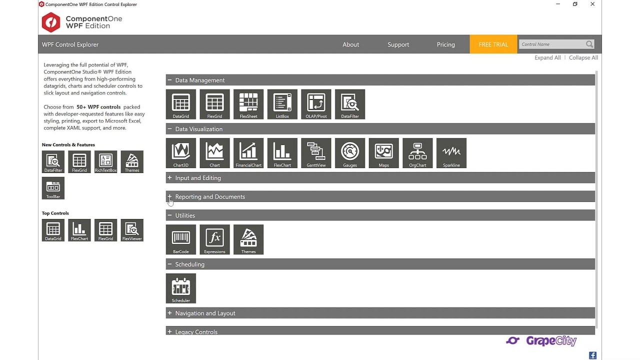 Getting Started with ComponentOne WPF Edition