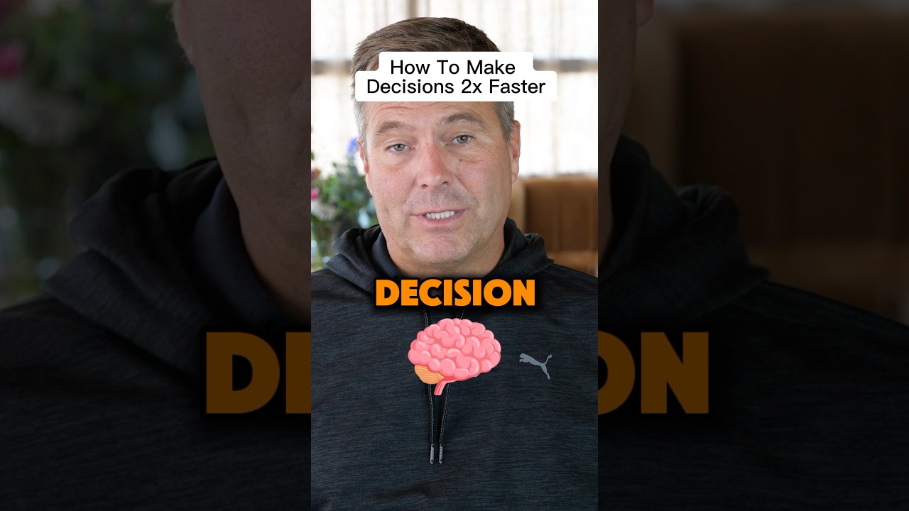 How To Make Decisions 2x Faster