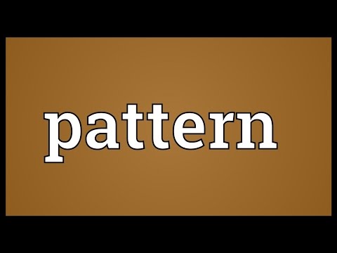 Pattern Meaning