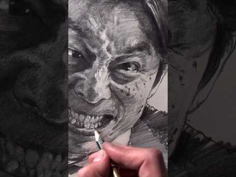 Gong Yoo Speed Drawing | Squid Game Season 2 #art #drawing #squidgame