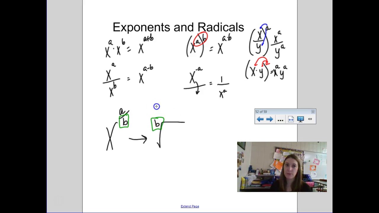 SAT Prep Fast 5 - Exponents and Radicals