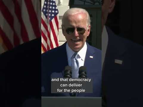 Biden signs Chips Act into law #Shorts