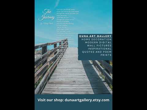 The Journey by Mary Oliver #walldecor #ai #animals #homedecor #poem #quotes #artdecor #digitalart