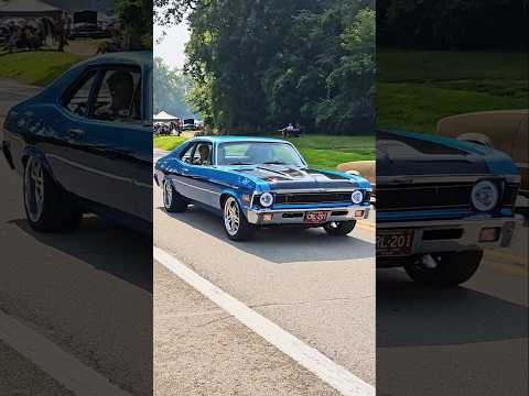 1971 Chevrolet Rally Nova Classic Car Drive By Engine Sound Cruisin' Hines Drive 2024