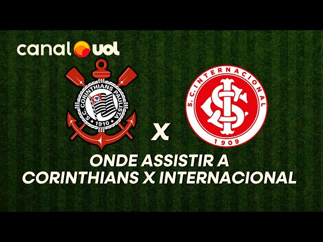 Transmissão ao vivo de Corinthians x Inter: veja onde assistir