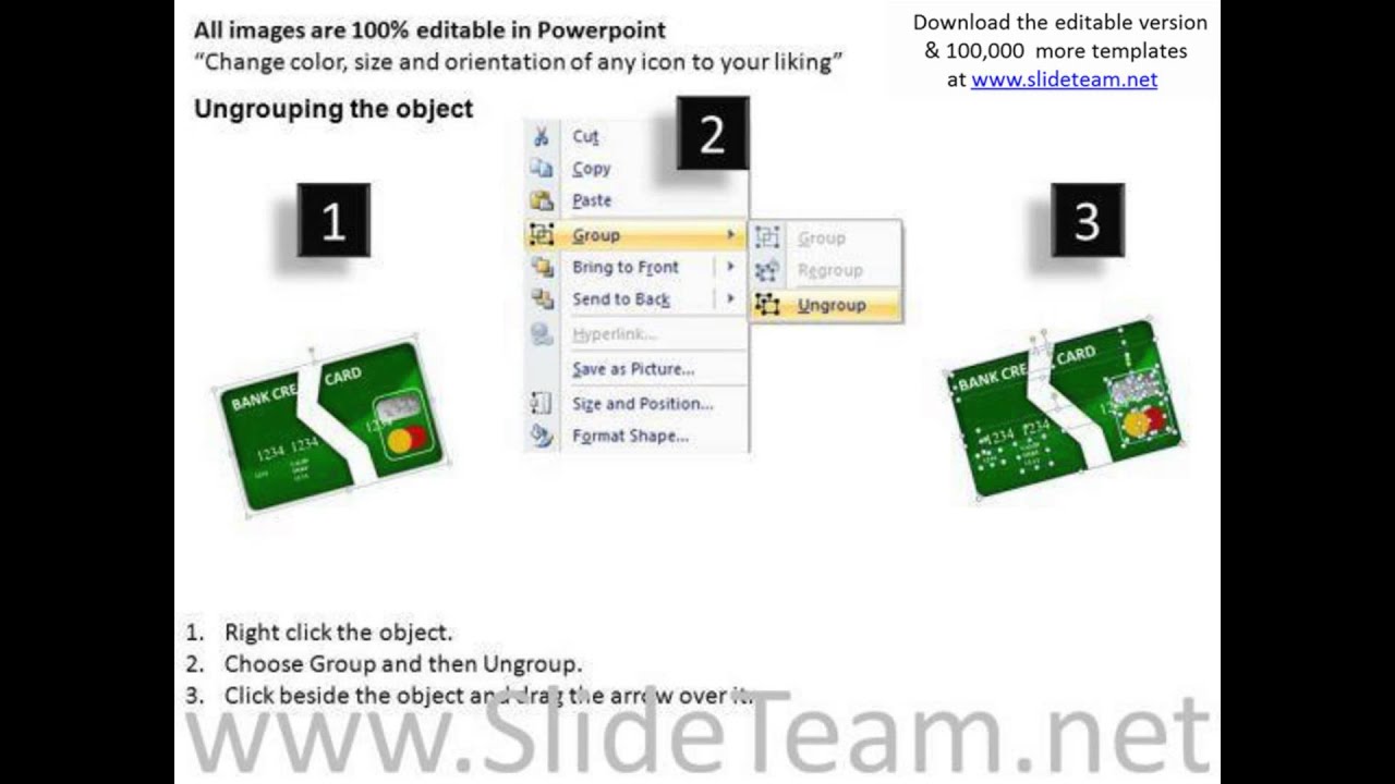cutting credit cards debt powerpoint ppt templates pptx