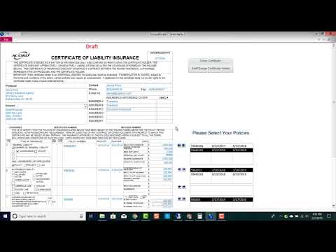 JenesisClassic - Certificates and Acord Forms