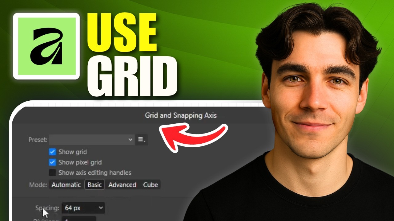 How to Use Grid in Affinity Designer (Tutorial 2026)