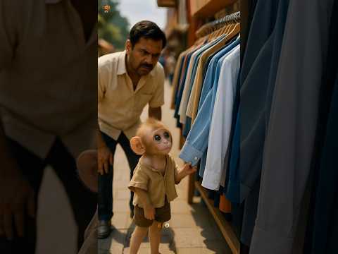 poor baby monkey rio clothes story 😭