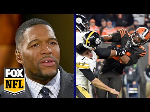 Michael Strahan: Myles Garrett incident βwill not define himβ | FOX NFL