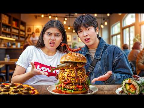 Korean Boy Tries Viral Indian Food for the First Time