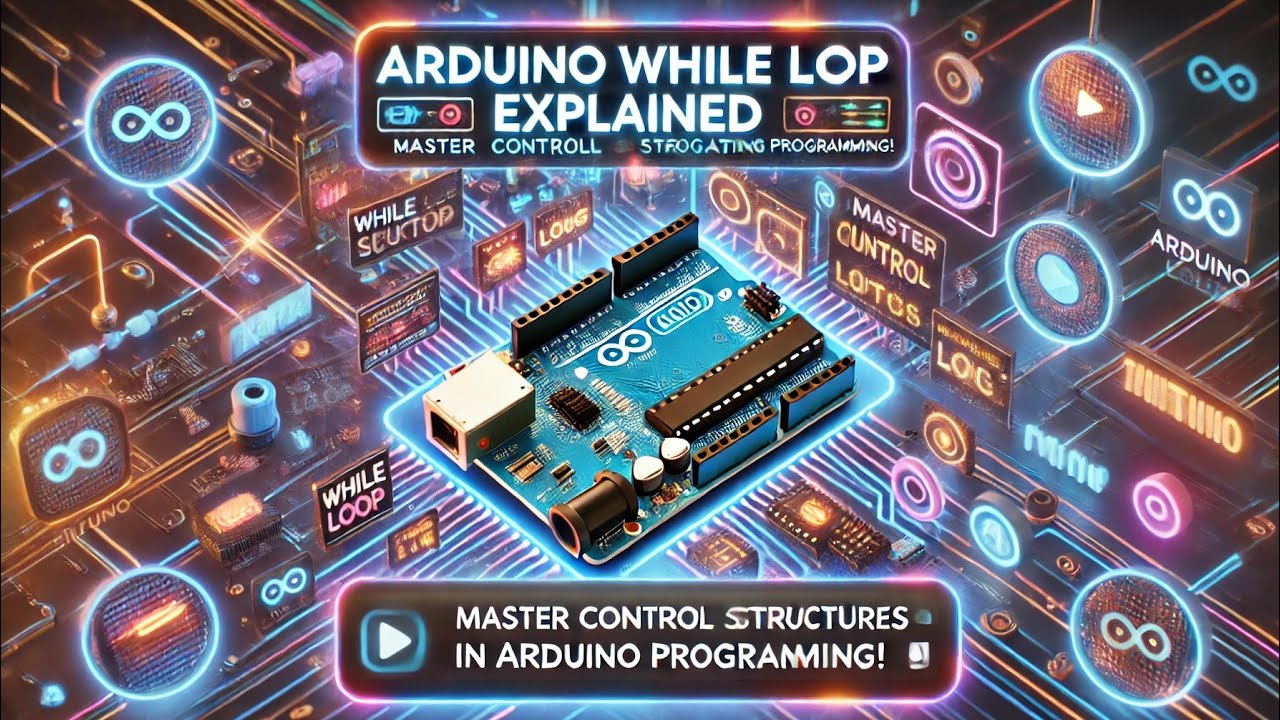 Arduino while Loop Explained | Master Control Structures in Arduino Programming
