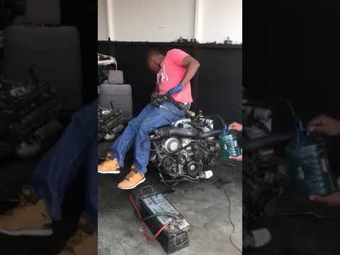 Lexus V8 Engine Test - By:Eddie Boy