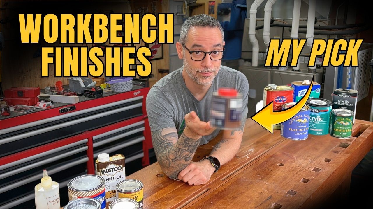 The Best Finish for a Workbench? Stop Overthinking It