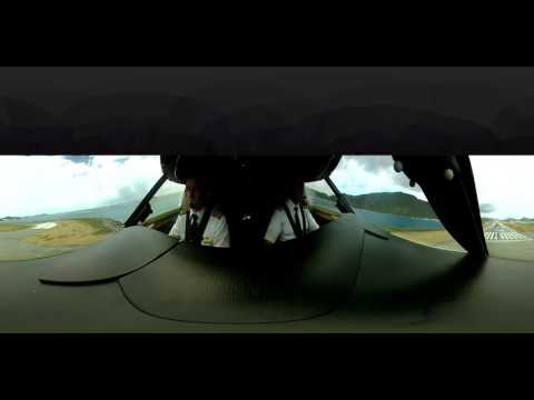 360 Degree Challenger Landing at Saint Thomas