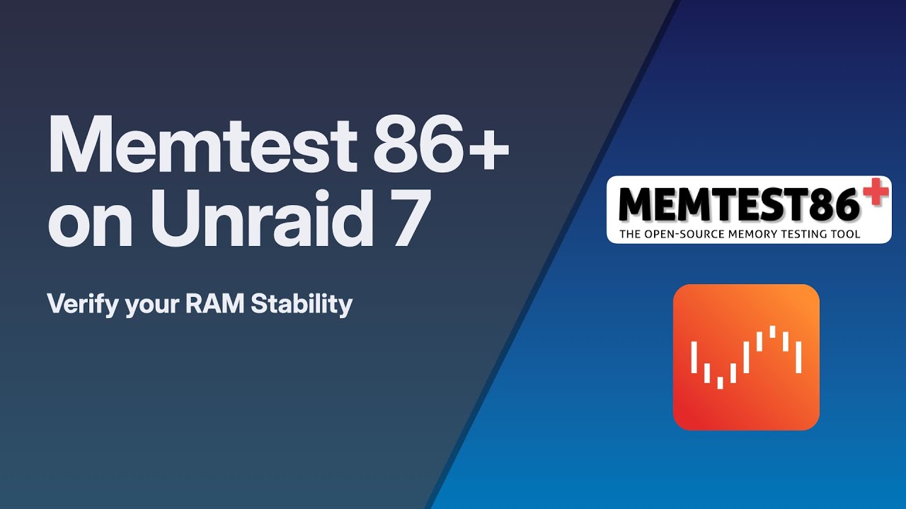 Memtest86 on Unraid 7: Verify your RAM Stability ( Find & Fix RAM Issues )