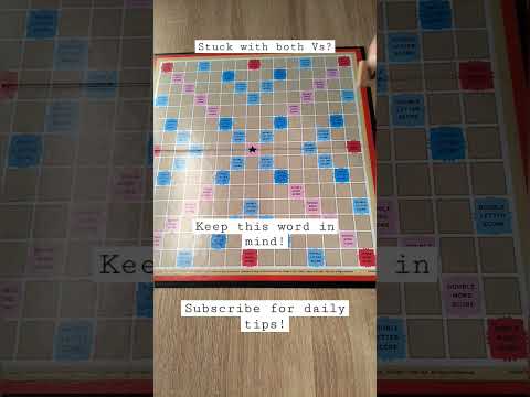 This word uses 2 V's and is Scrabble approved!